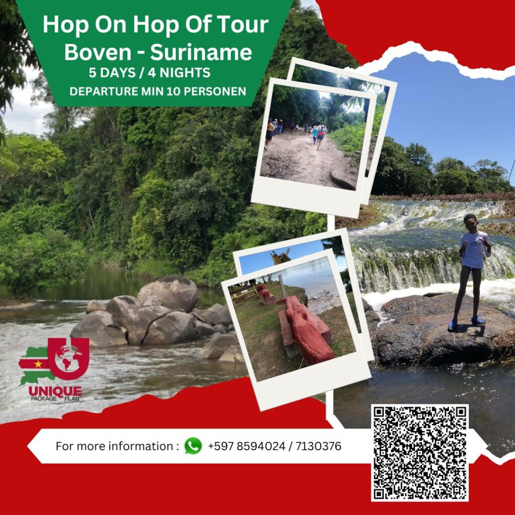 UPPER SURINAME HOP TOUR – Unique Package Plan